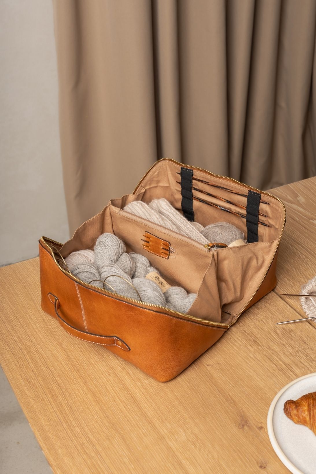 Everyday tote heklet veske gratis strikkeoppskrift garn fra Sandnes ...